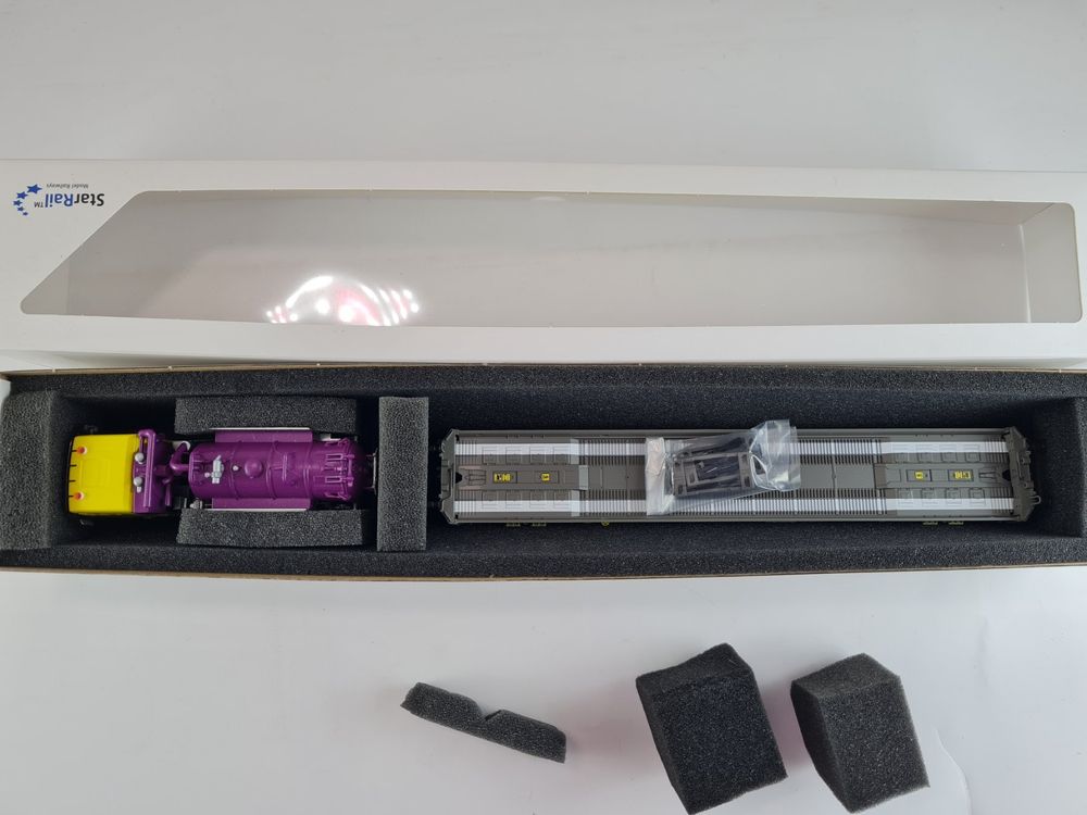 StarRail Roco F028 Tiefladewagen mit Sauglaster H0 1:87 (Neu (gemäss Beschreibung)) in ...