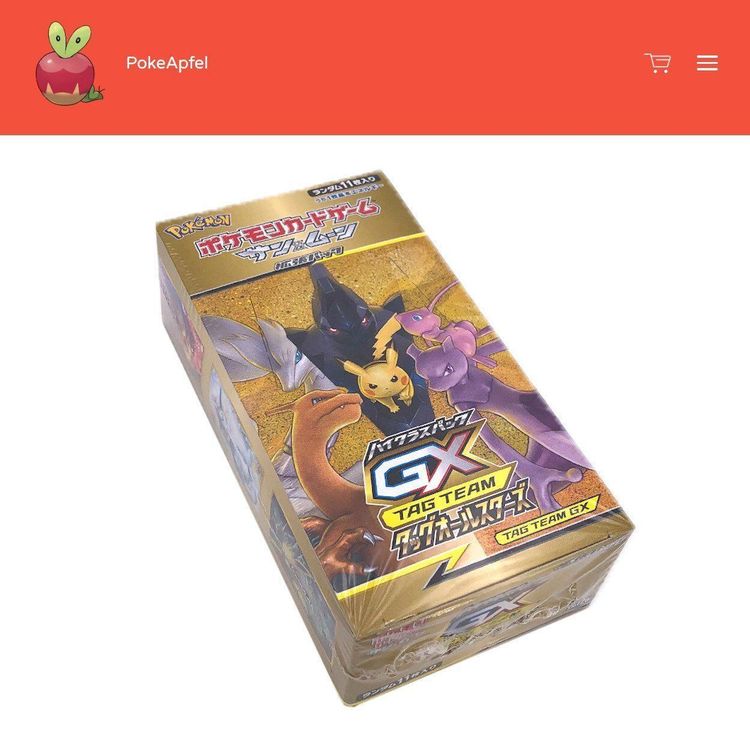 Pokemon Tag Team GX All Star Booster Box | Kaufen auf Ricardo