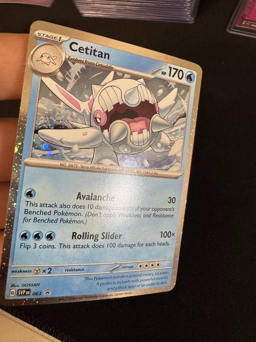 Cetitan SVP 063 – Pokémon Karte – EN – Cosmos Holo (Neu (gemäss ...