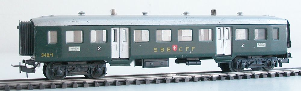 Märklin Leichtschnellzugwagen 348/1 der SBB Spur H0 | Kaufen auf Ricardo
