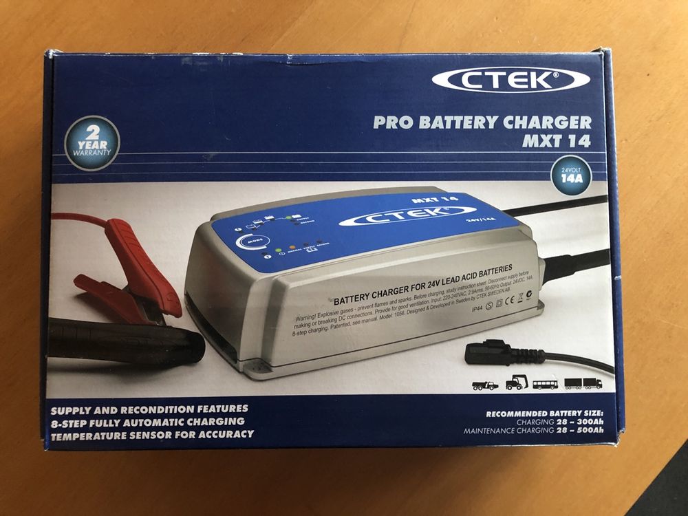CTEK MXT 14 Batterieladegerät 24V (Neu (gemäss Beschreibung)) in für ...