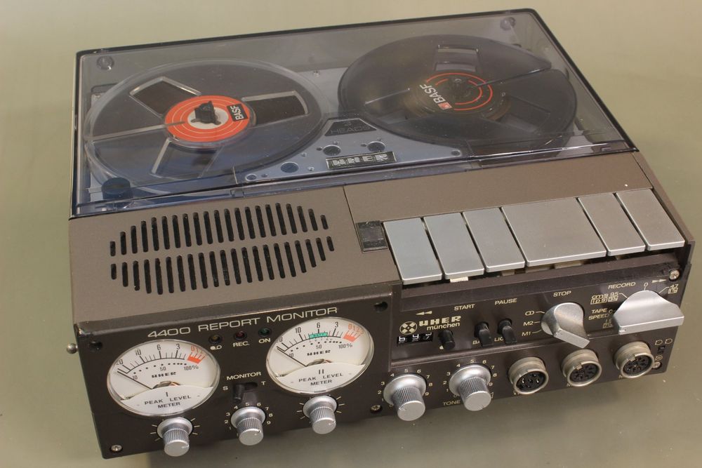 Uher 4400 Report Monitor revidiert u getestet, 4-Spur Stereo (Gebraucht ...