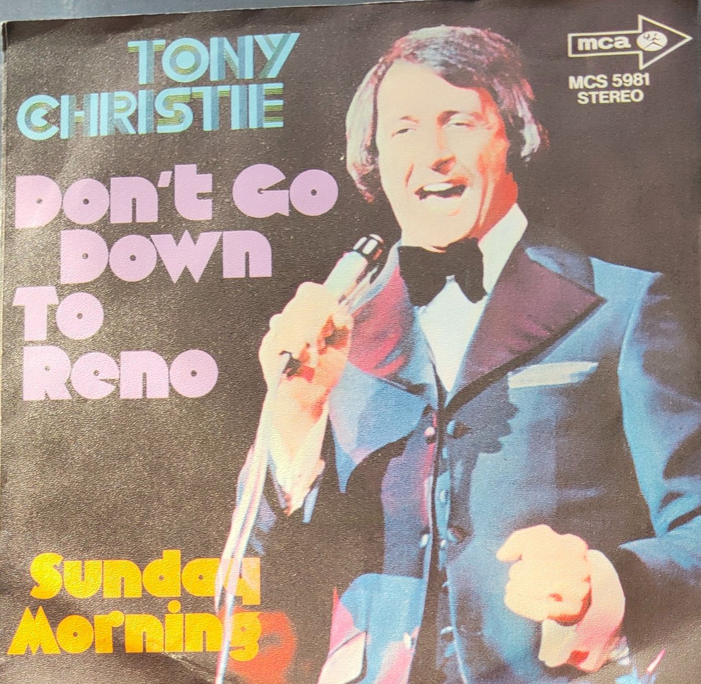 Vinyl Single Tony Christie - Don't Go Down To Reno (Gebraucht) in ...