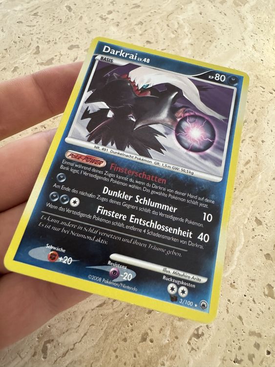 Darkrai 3/100 – Majestic Dawn – Reverse Holo Rare (Neu (gemäss ...