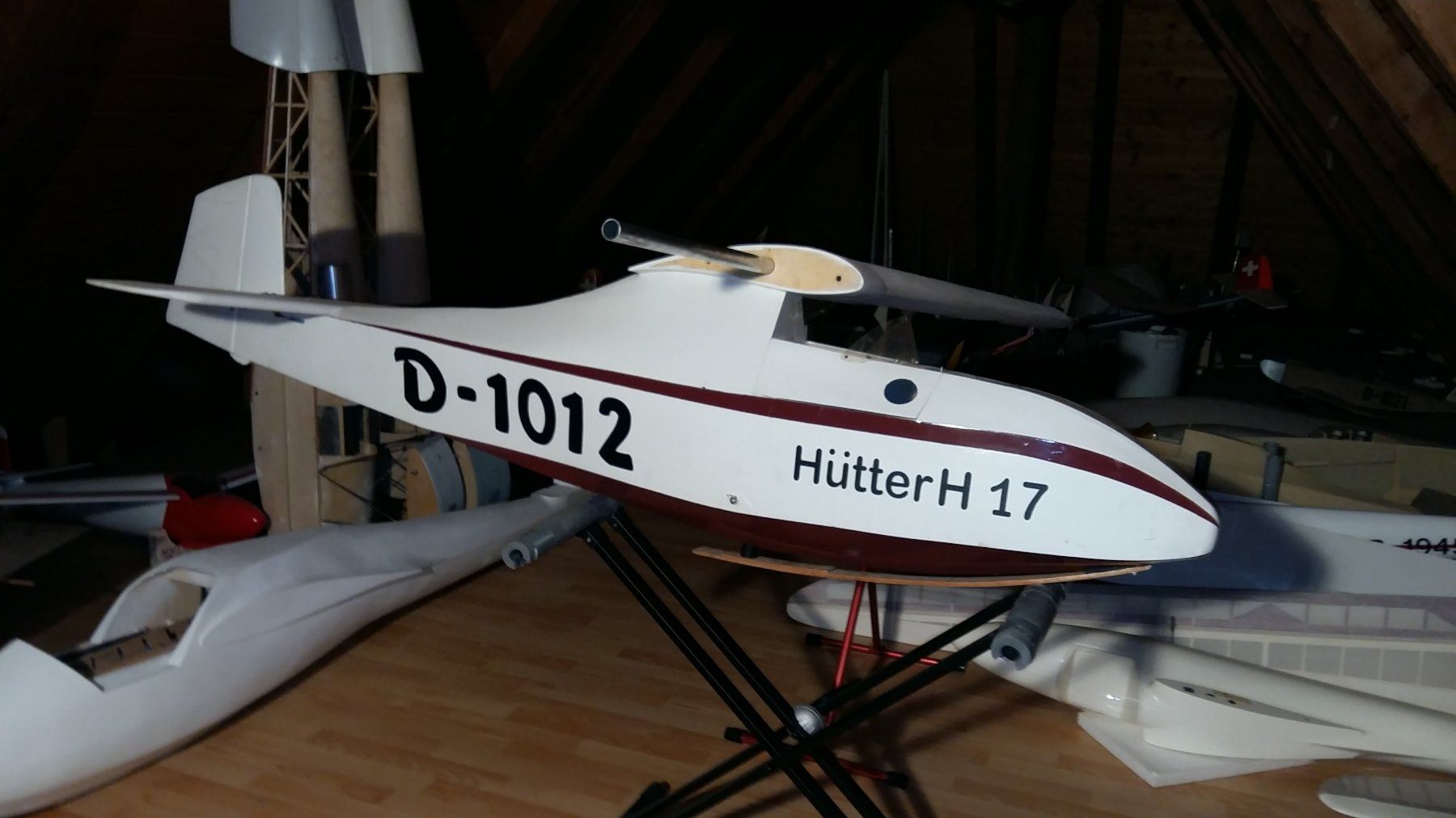 Hütter H 17 Oldtimer Segelflugzeug 4.0m Spw. 1:2.5 (Gebraucht) in ...