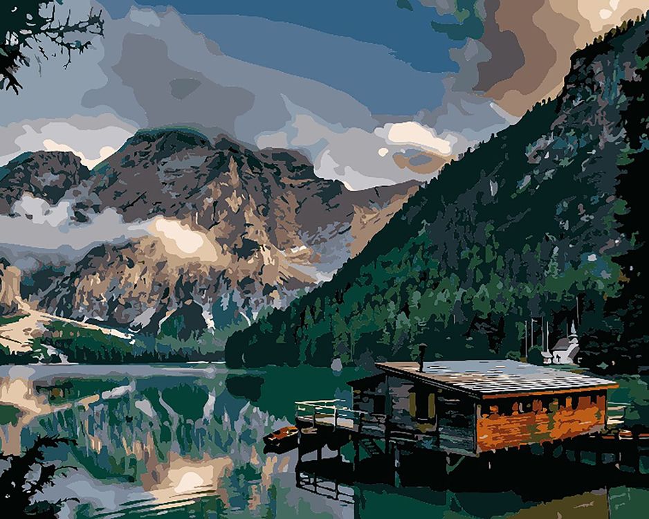 Malen nach Zahlen - Norwegian Fjord (Neu (gemäss Beschreibung)) in Giebenach für CHF 24.9 – mit ...