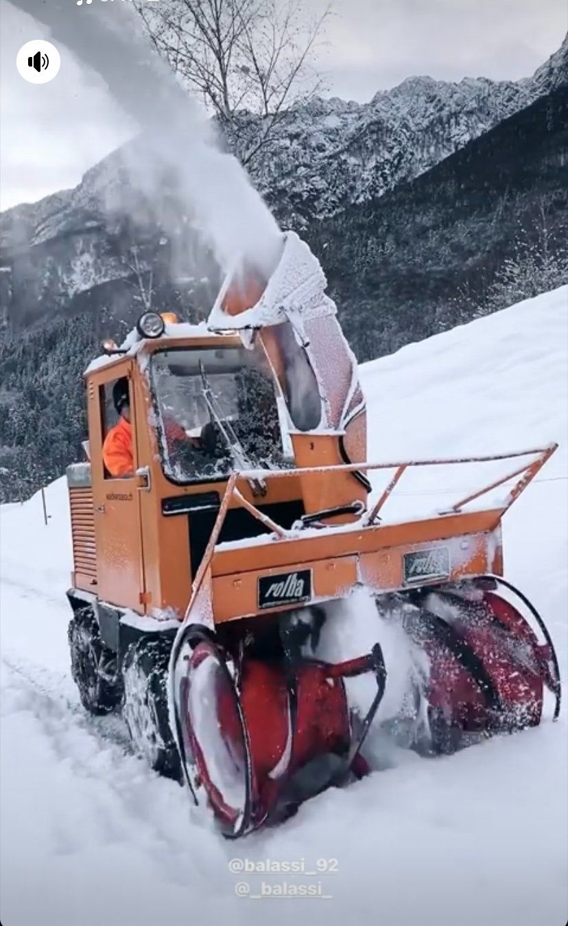 Rolba R 200 Schneefräse, Jahrgang 1980, Guten Zustand! (Gebraucht) in ...