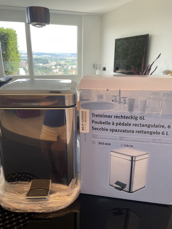 NEU! Treteimer Silber und original verpackt!! (Neu (gemäss Beschreibung)) in Grenchen für CHF 10 ...