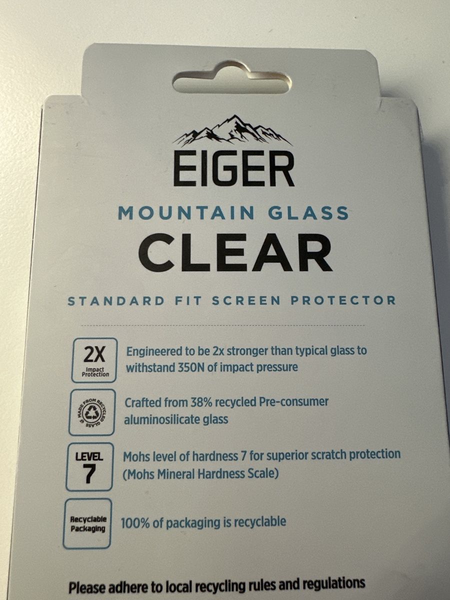Eiger Mountain Glass Clear für Samsung Z Flip6/Z Flip5 (Neu und originalverpackt) in ...