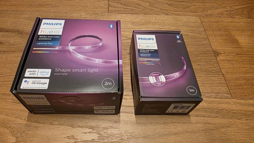 Philips Hue Plus Basis 2m + Extension 1m *NEUF* (Neuf avec emballage d ...