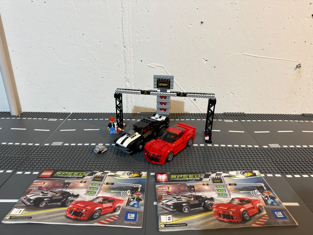 Lego 75874 Speed Champions Chevrolet Camaro Drag Race (Gebraucht) in ...