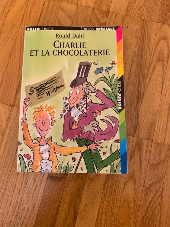 Livre Charlie et la Chocolaterie, de Roal Dahl (éd. spéc.) | Kaufen auf ...