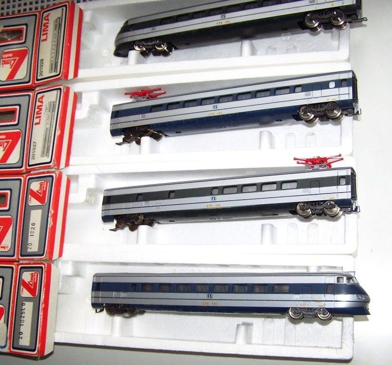 Lima H0 ETR 401 Triebzug Pendolino der FS, 4-teilig in OVP (Gebraucht ...