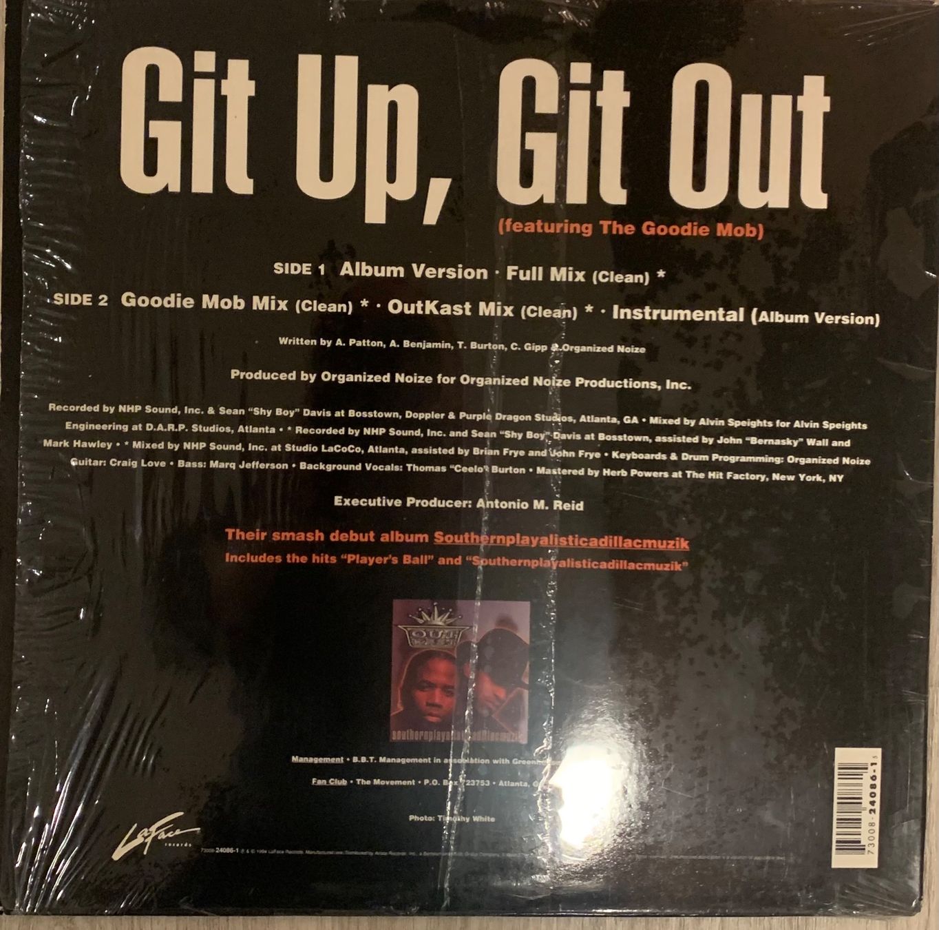 OUTKAST - Git Up, Git Out Maxi Lp 1994 (Gebraucht) in Mühlethal für CHF ...