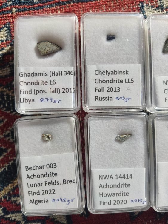 Meteorite starter set - Sammlung von Meteoriten (Gebraucht) in für CHF 58 – mit Lieferung auf ...