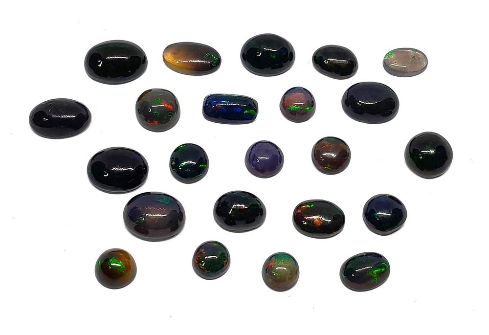 Promo - Lot 23x Opales Black 20.09 ct - Valeur 2'200.- Fr (Neuf (Voir ...
