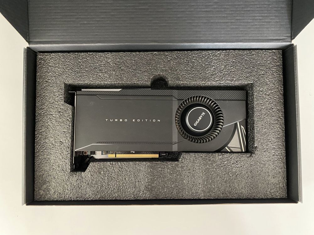 DUAL SLOT - NVIDIA RTX 3090 Gigabyte GeForce TURBO 24G (Gebraucht) in ...