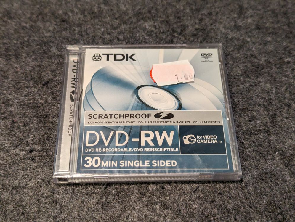 Mini Disc DVD-RW TDK (Neu und originalverpackt) in Aigle für CHF 0.9 ...