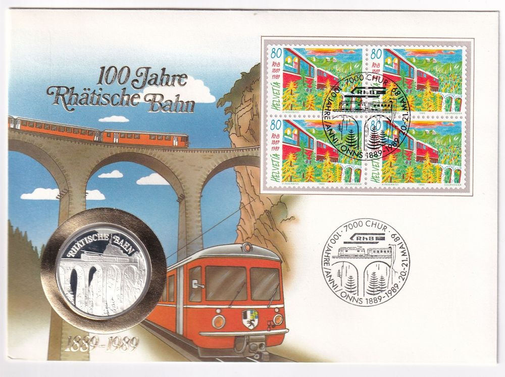 Münzbrief Schweiz 1989 | Kaufen auf Ricardo