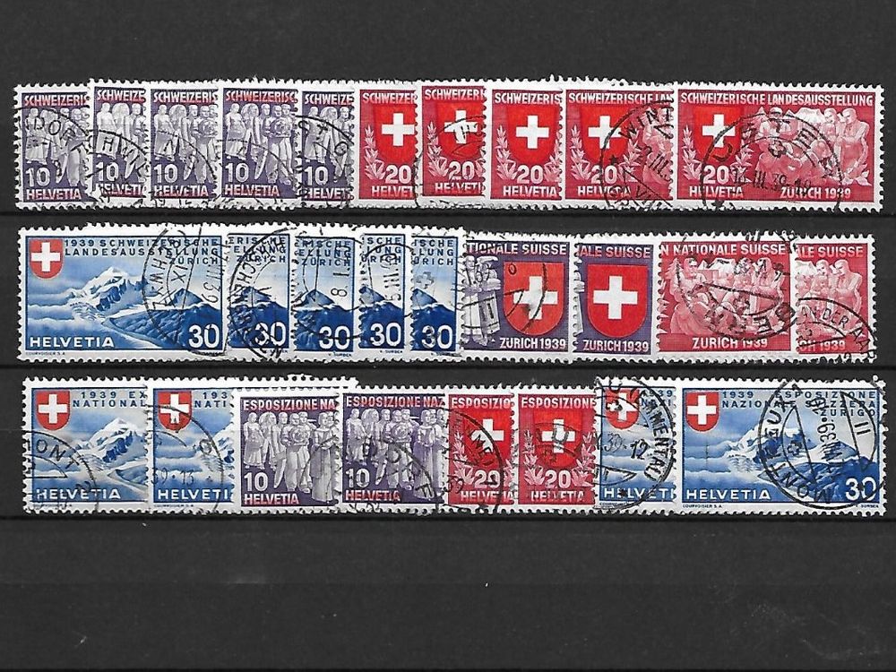 Landi 1939 gest.Restlot Kat: CHF 111.- | Kaufen auf Ricardo