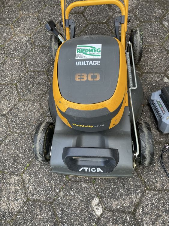 STIGA Akku Mulch Rasenmäher, 80V (Gebraucht) in Greppen für CHF 101 ...