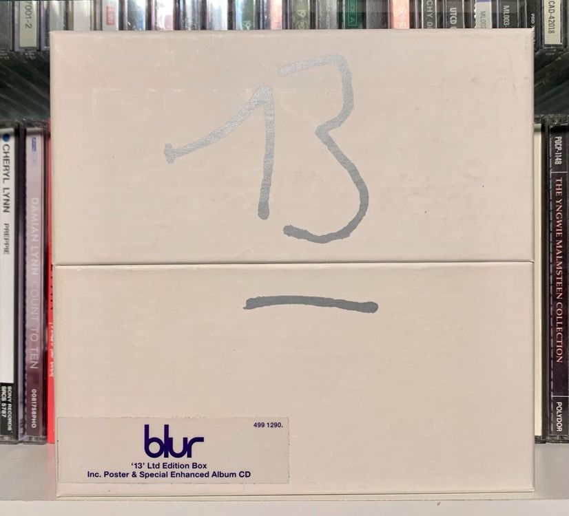 BLUR „13“ LIMITED EDITION CD-BOX POSTER & ENHANCED CD NEU | Kaufen auf ...