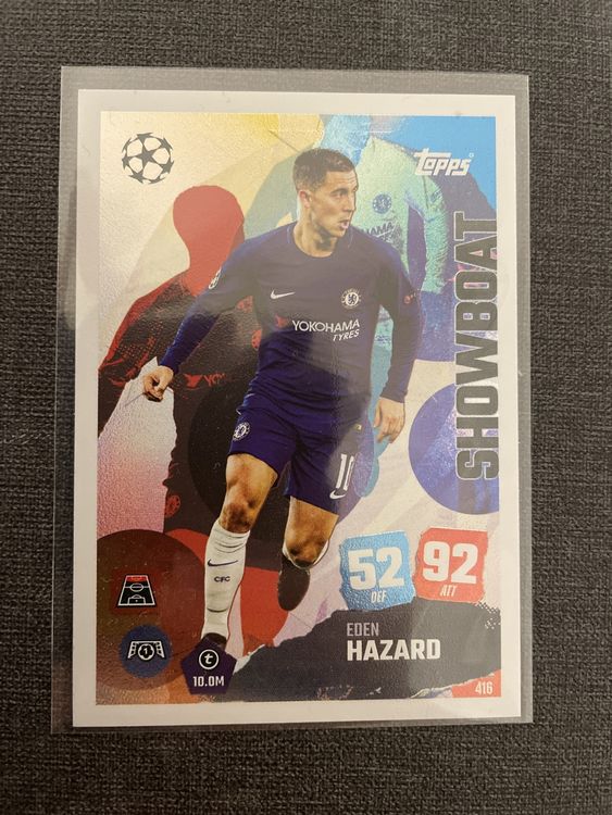 Topps Match Attax Eden Hazard Fc Chelsea (Neu (gemäss Beschreibung)) in ...