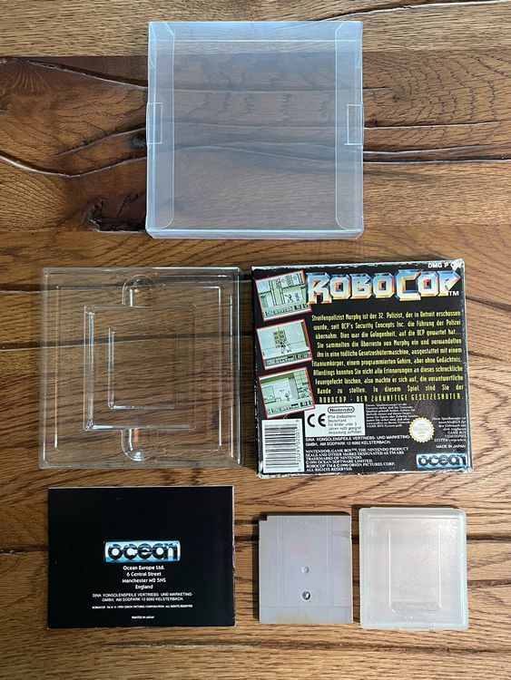 Robocop Game Boy Spiel komplett mit Box, rar (Gebraucht) in Zuerich für ...