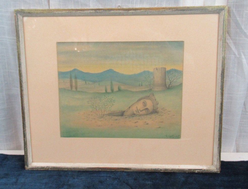 Willy Roth Aquarell Handsigniert | Kaufen auf Ricardo