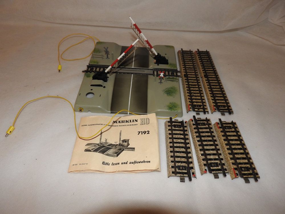 Märklin 7192, vollautomatischer Bahnübergang, Spur H0 | Kaufen auf Ricardo