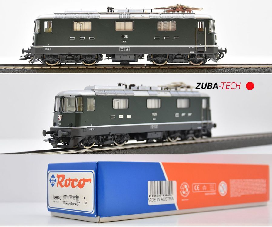 Roco 63840 E-Lok Re 4/4 II SBB H0 GS Analog mit OVP (Gebraucht) in St ...