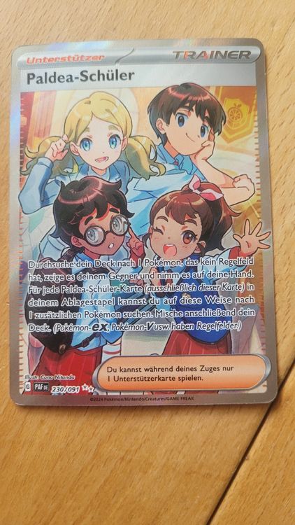 Pokémon Paldea-Schüler 230/091 Trainer Karte (Neu (gemäss Beschreibung)) in Hosenruck für CHF 1 ...