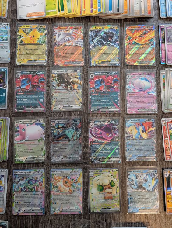Grosse 1200+ Pokemon Karten Sammlung ab 1.- (Neu (gemäss Beschreibung ...