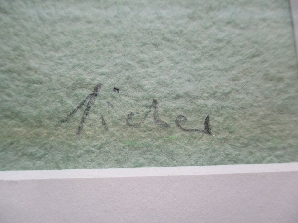 Hans Ruedi Sieber 1926 - 2002 grosses Aquarell | Kaufen auf Ricardo