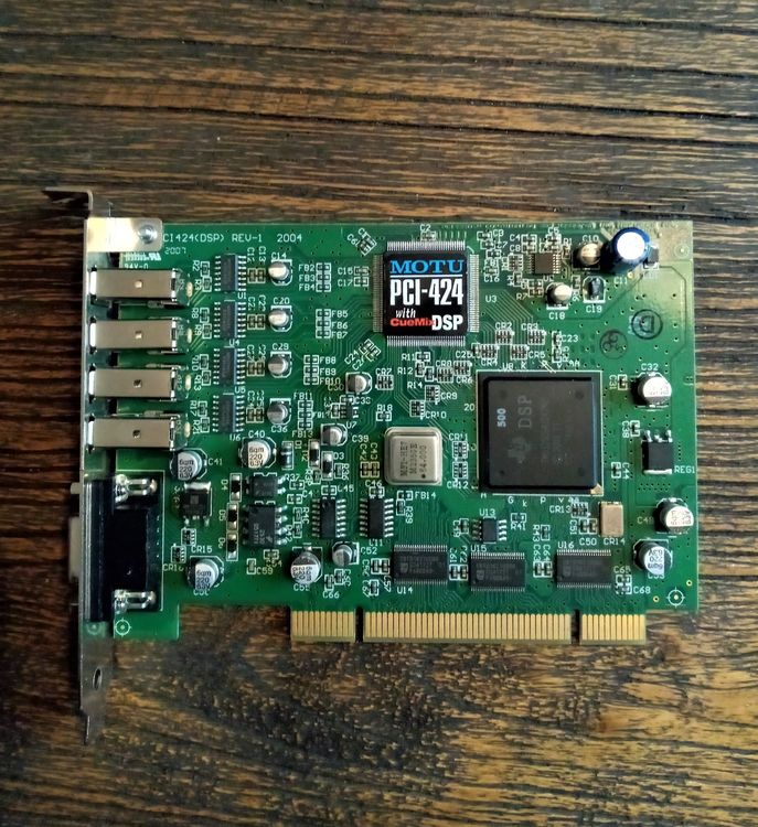 MOTU PCI-424 Audio Karte Soundkarte (Gebraucht) in Villigen für CHF 302 ...