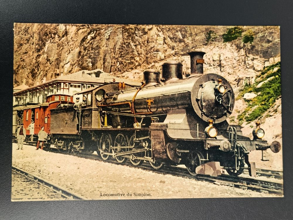 Alte PK / Locomotive du Simplon - ca. 1900 (Gebraucht) in Brugg AG für CHF 25 – mit Lieferung ...