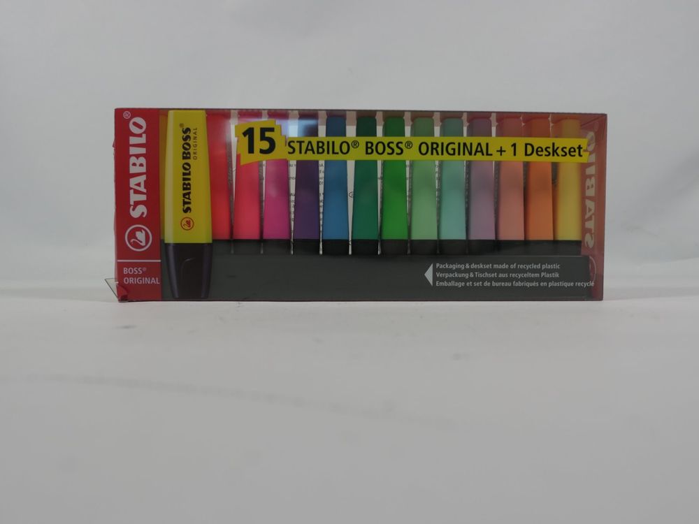 STABILO BOSS 15 Original & 1 Deskset (Neu (gemäss Beschreibung)) in ...