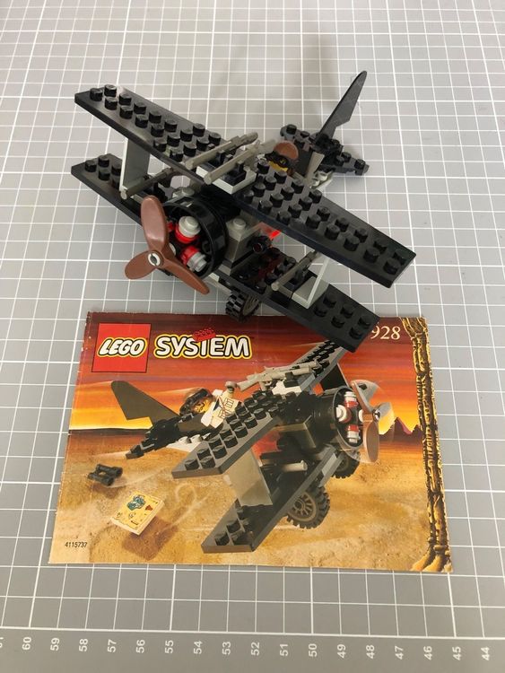 Lego Adventurers Set 5928 „Bi-Wing Baron“ Desert Flugzeug | Kaufen auf ...
