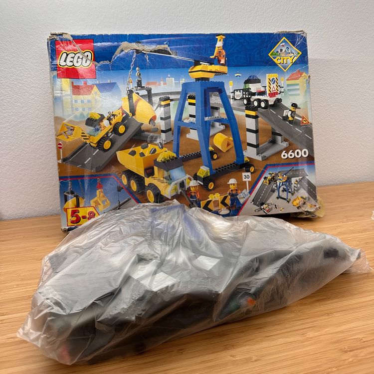 LEGO City Center 6600 Highway Construction (Gebraucht) in Plan-les ...