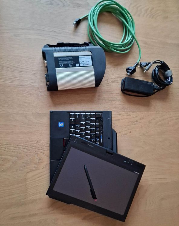 MB SD Star XENTRY C4 inkl. Diagnose PC Benz OBD Set Service (Gebraucht ...