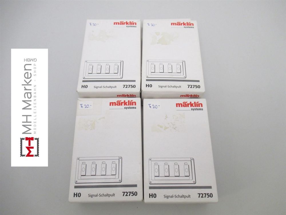 Märklin 4 x 72750 Signal-Schaltpult H0 (Gebraucht) in Basel für CHF 25 ...