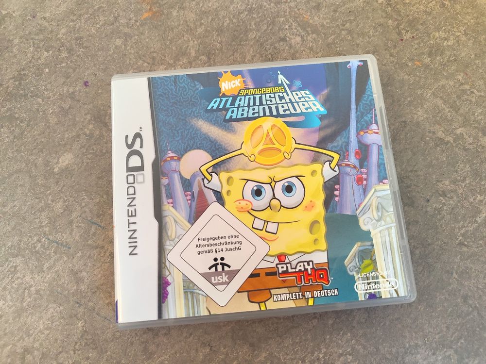 Spongebob's Atlantis Adventure - Nintendo DS Game (Gebraucht) in ...