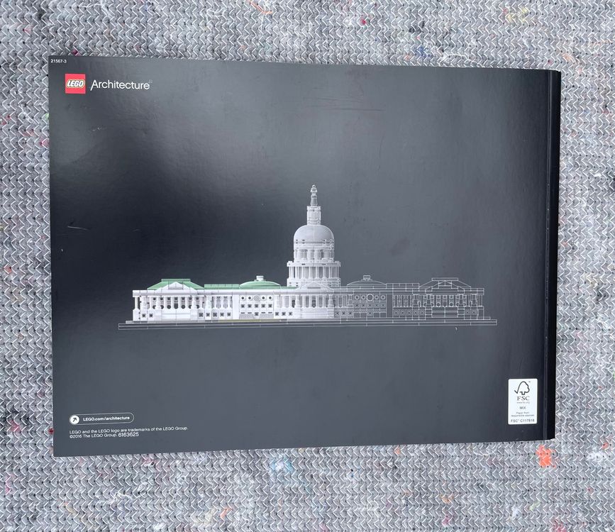 Komplettset Lego Capitol Building 21030 mit Bauplan und OVP (Neu ...