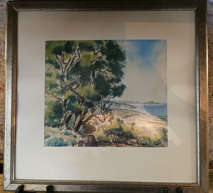 2 Aquarelle " Küstenlandschaften" | Kaufen auf Ricardo