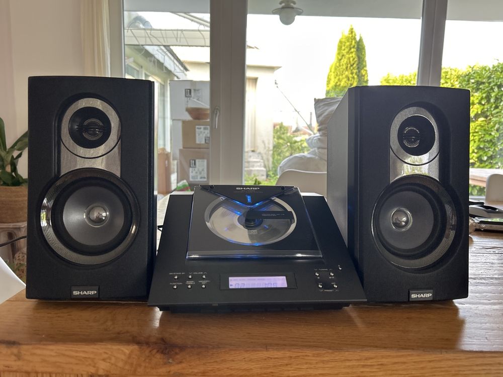 Sharp XL-1100 Kompaktanlage mit CD-Player und Lautsprecher (Gebraucht ...
