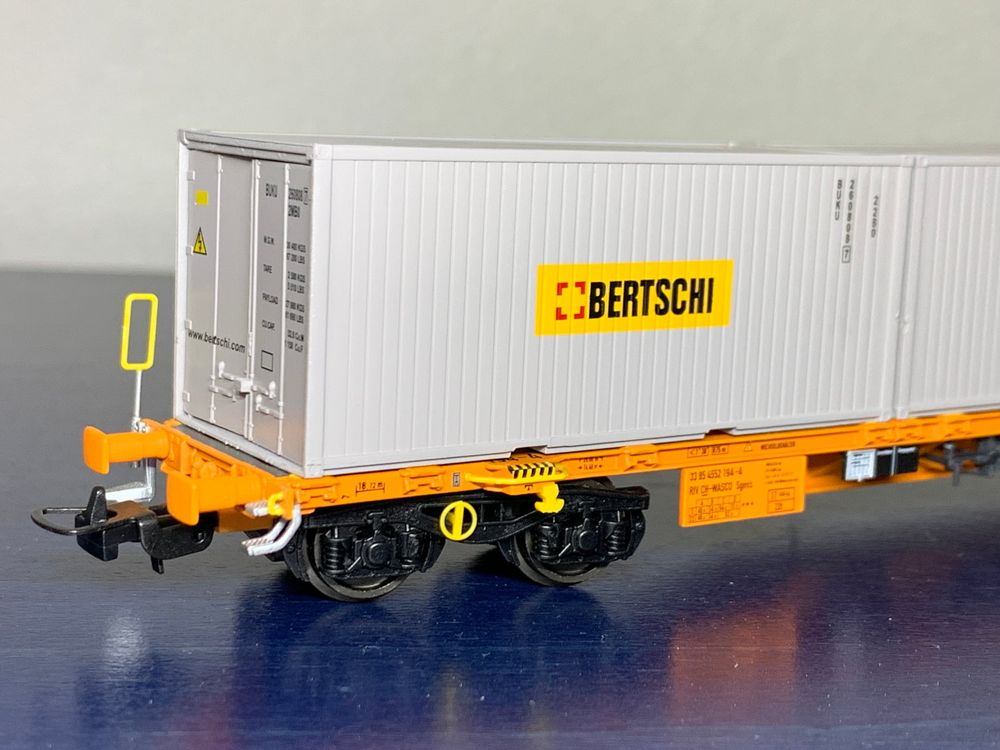 CFF SBB WASCOSA Sgnss Containers BERTSCHI - HANGARTNER (Neu (gemäss ...