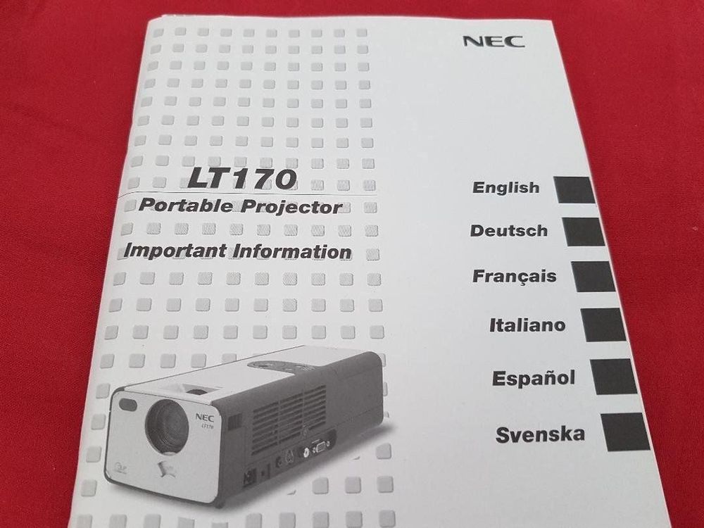 Beamer Projektor NEC LT170 (Neu (gemäss Beschreibung)) in Zweidlen für ...