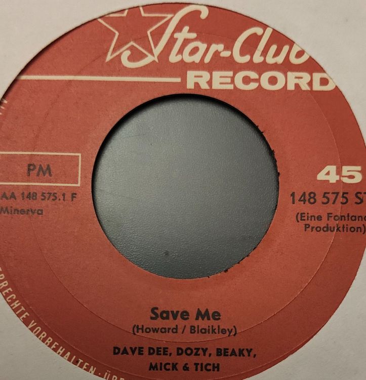 Vinyl Single Dave Dee - Save Me | Kaufen auf Ricardo