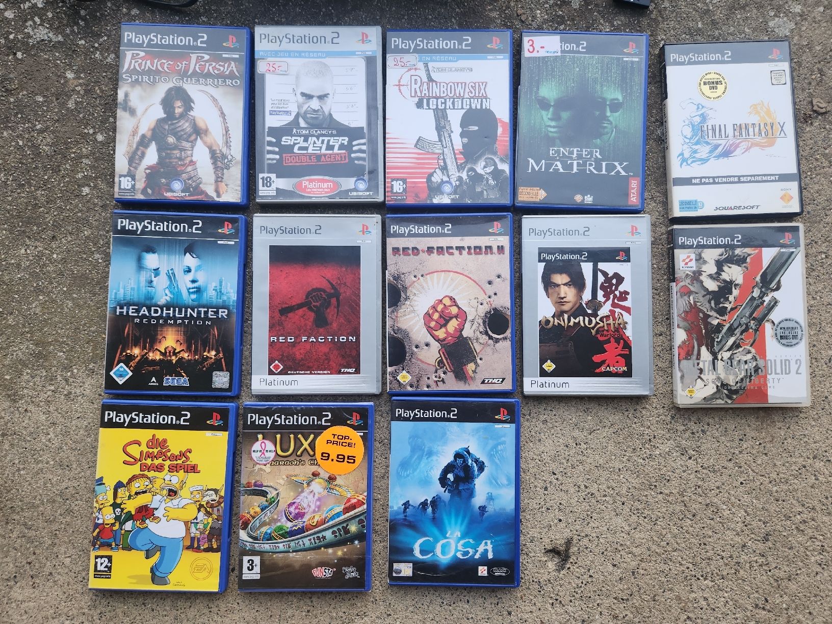 Sony Playstation 2 mit 13 Top Spielen - Nostalgie pur! Ps2 (Gebraucht ...