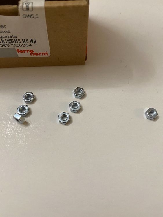 ferro norm M3 Muttern 200 Stück (Neu (gemäss Beschreibung)) in ...